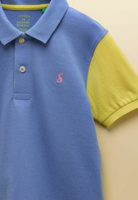 Joules Polo shirt - blue colourblock/mottled blue - Zalando
