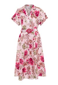 adL Shirt dress - printed pink/pink - Zalando
