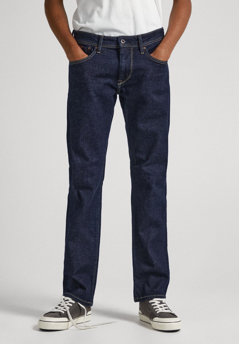 Pepe Jeans CASH - Straight leg jeans - denim/donkerblauw - Zalando.nl
