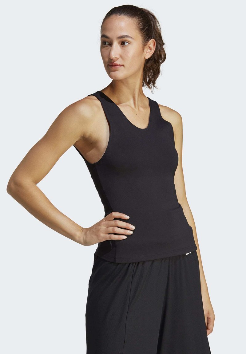 adidas Performance Top - black/zwart - Zalando.nl