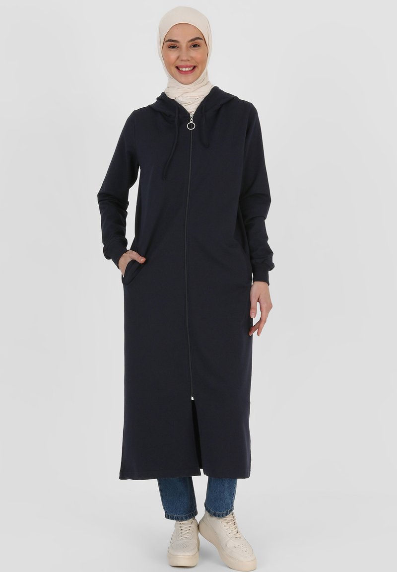 Modanisa REFKA BASIC - Short coat - dark blue - Zalando