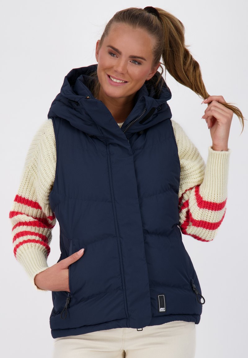 alife & kickin JUNISAK A - Chaleco - marine/azul marino - Zalando.es