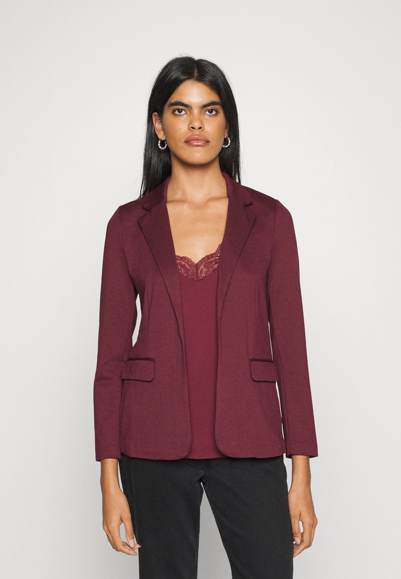 Vero Moda VMJILLNINA - Blazer - port royale/dark red - Zalando.ie