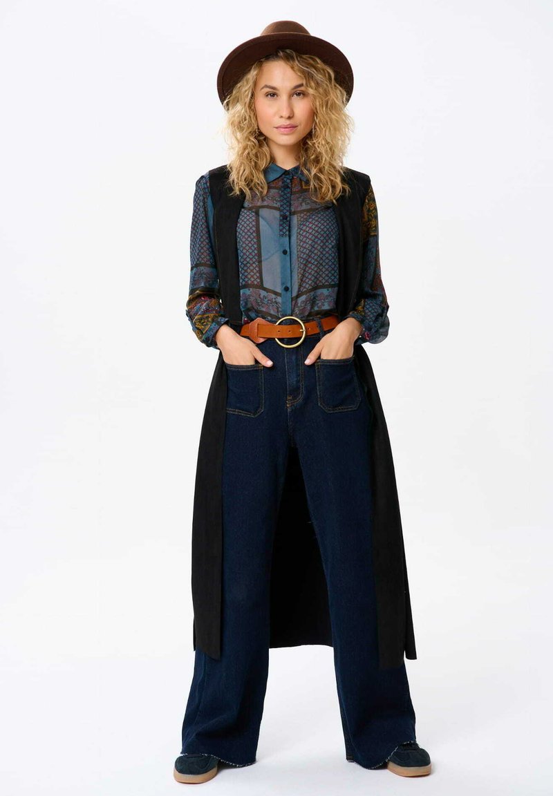 blue shadow LIMA - Kamizelka/czarny - Zalando.pl