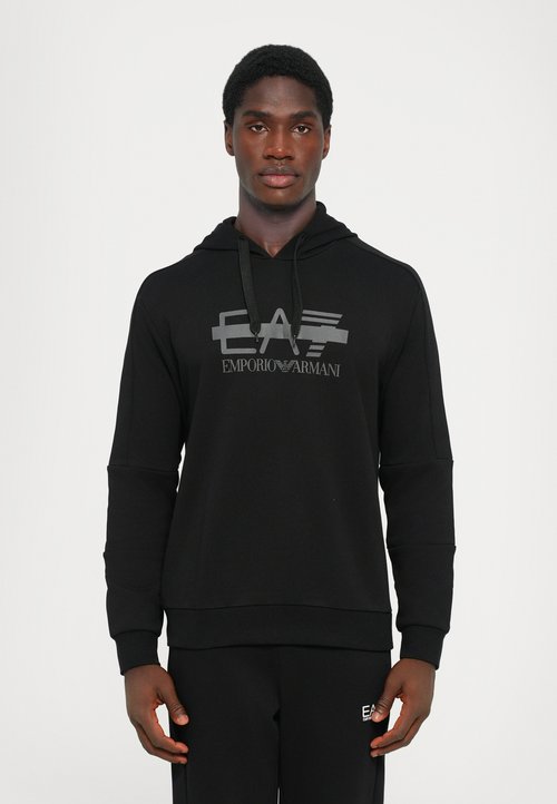 EA7 Emporio Armani TRAIN LOGO - Collegepaita - black/musta - Zalando.fi