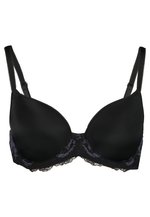 Wacoal AFFAIR CONTOUR BRA - Bügel BH - black/graphite/schwarz - Zalando.ch