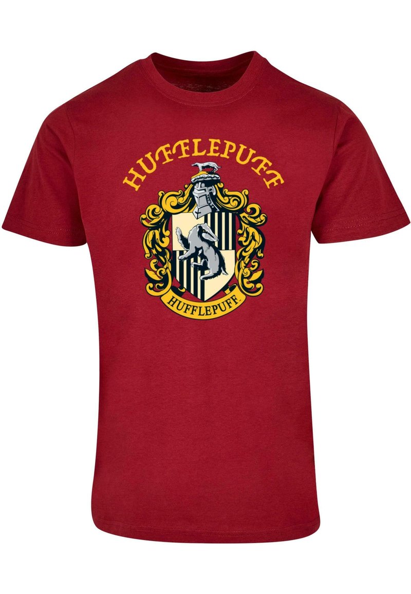 ABSOLUTE CULT HARRY POTTER HUFFLEPUFF CREST - T-Shirt print - burgundy ...