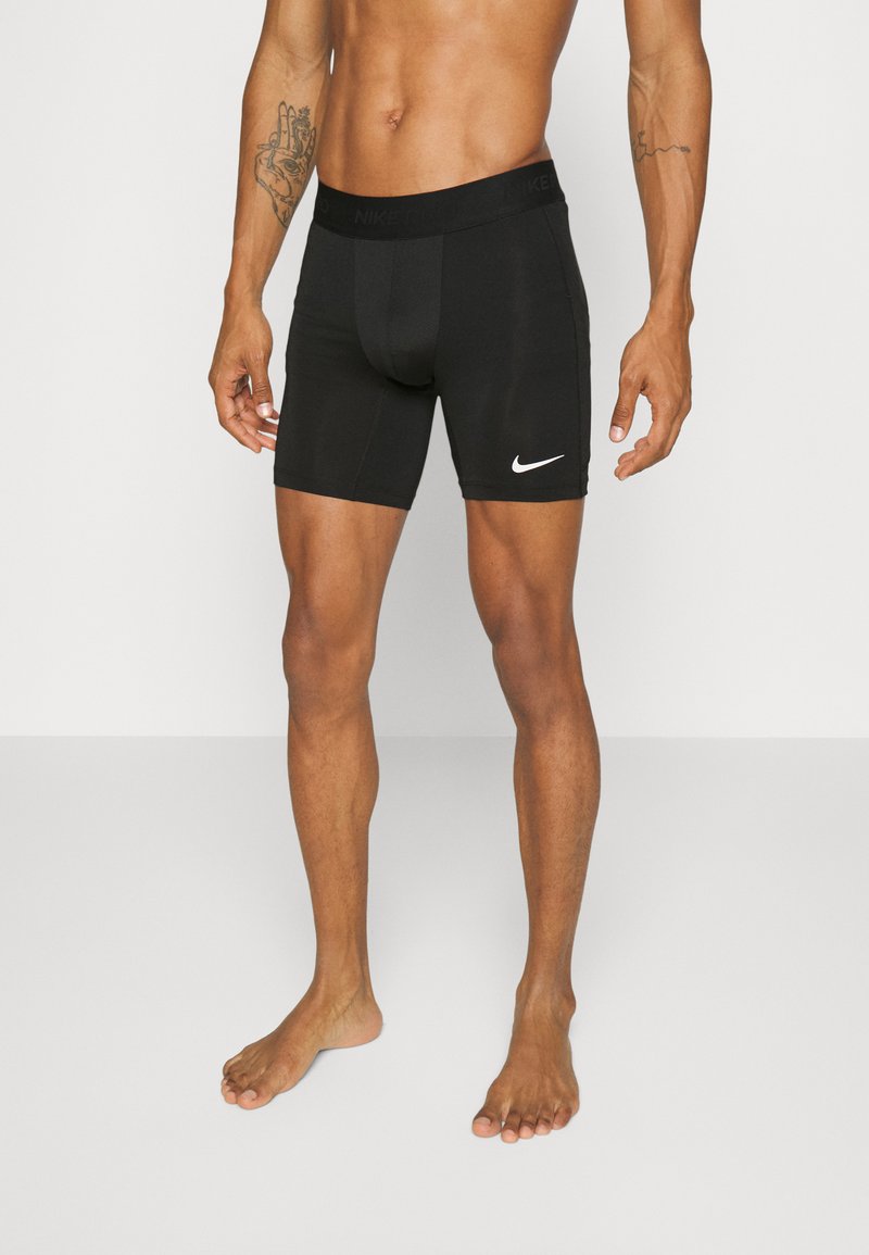 Nike Performance Legíny - black/white/čierna - Zalando.sk