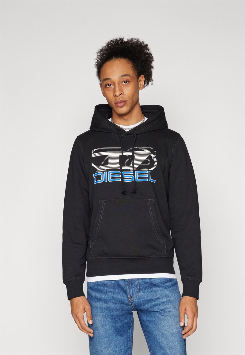 Diesel GINN HOOD - Felpa - black/nero - Zalando.it