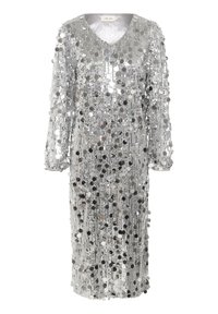 Cream SHINE - Robe de soirée - silver sequins/argenté - ZALANDO.FR