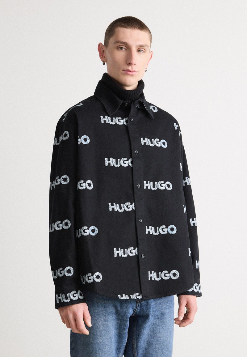 HUGO EBOLT - Camicia - black/nero - Zalando.it HUGO EBOLT - Camicia - black/nero - Zalando.it