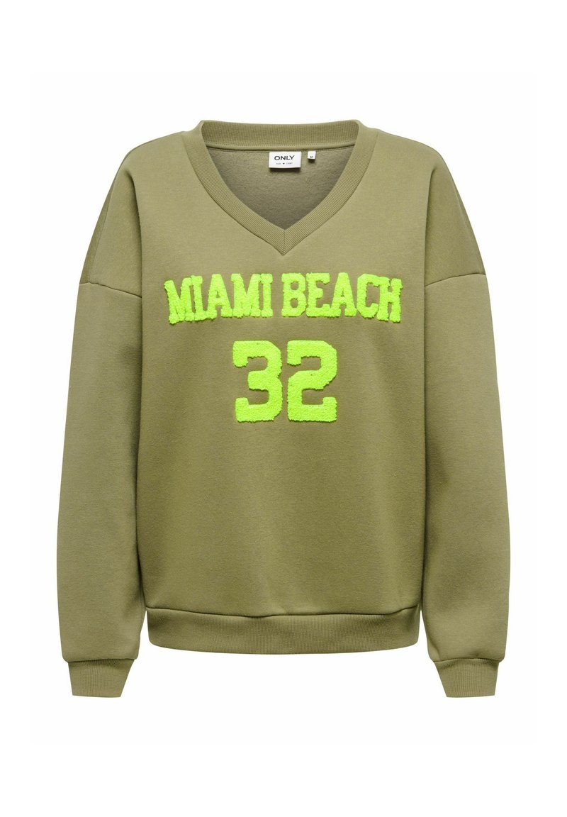 ONLY ONLHOLLY - Sweater - mermaid/groen - Zalando.nl