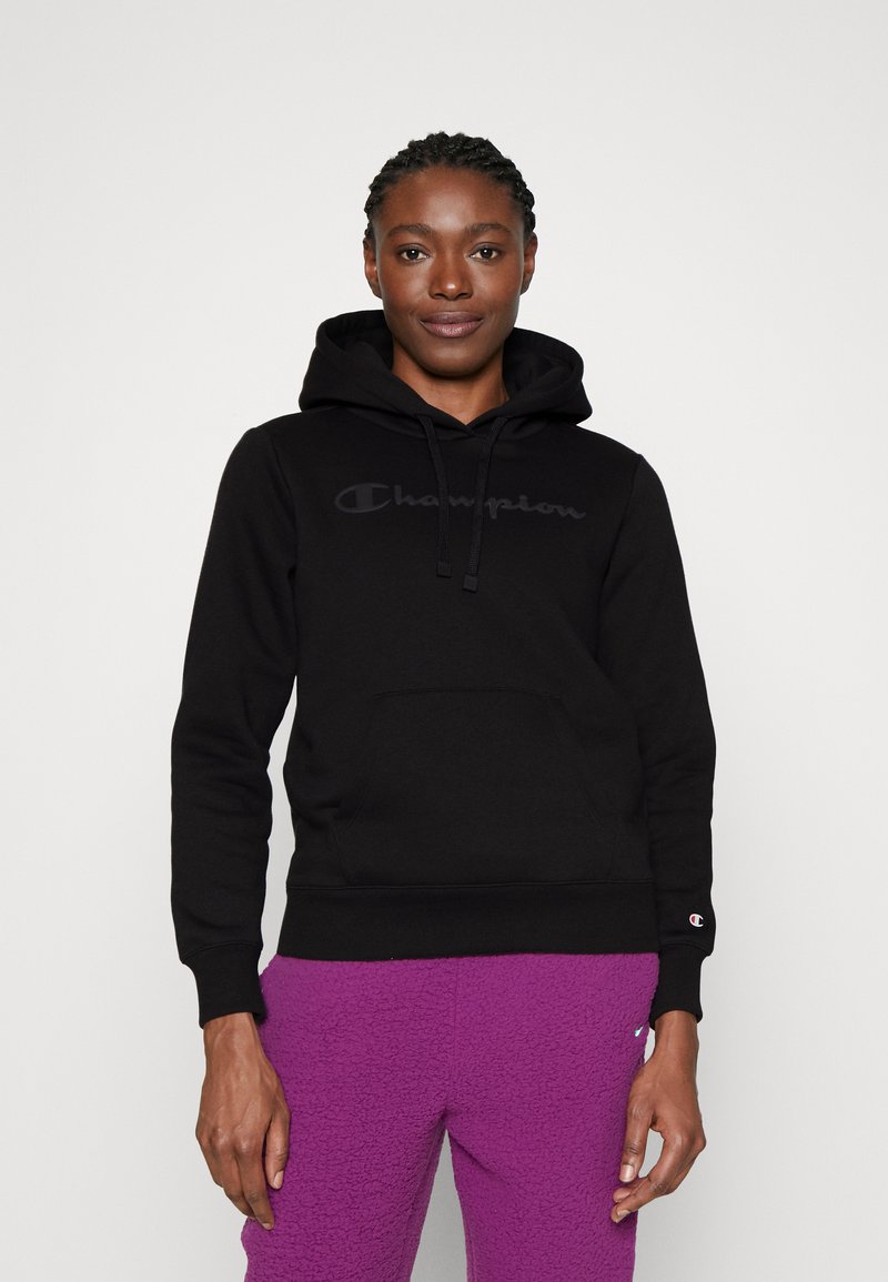 Champion HOODED - Kapuzenpullover - black/schwarz - Zalando.de