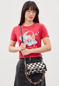 COACH COACHTOPIA - UPCRAFTED PATCHWORK CHECKERBOARD WAVY DINKY SHOULDER ...