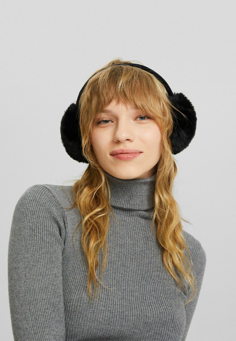 Bershka Ear warmers - black - Zalando.de