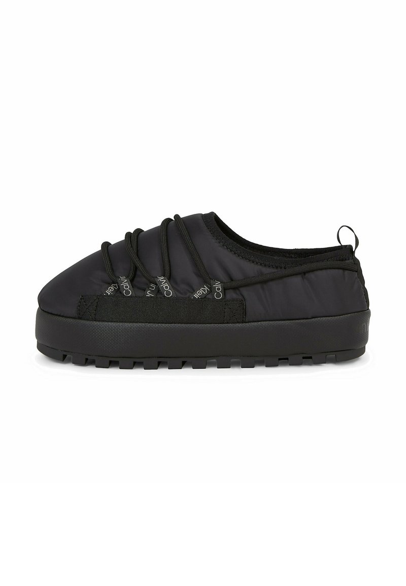 Calvin Klein Slippers - triple black/black - Zalando