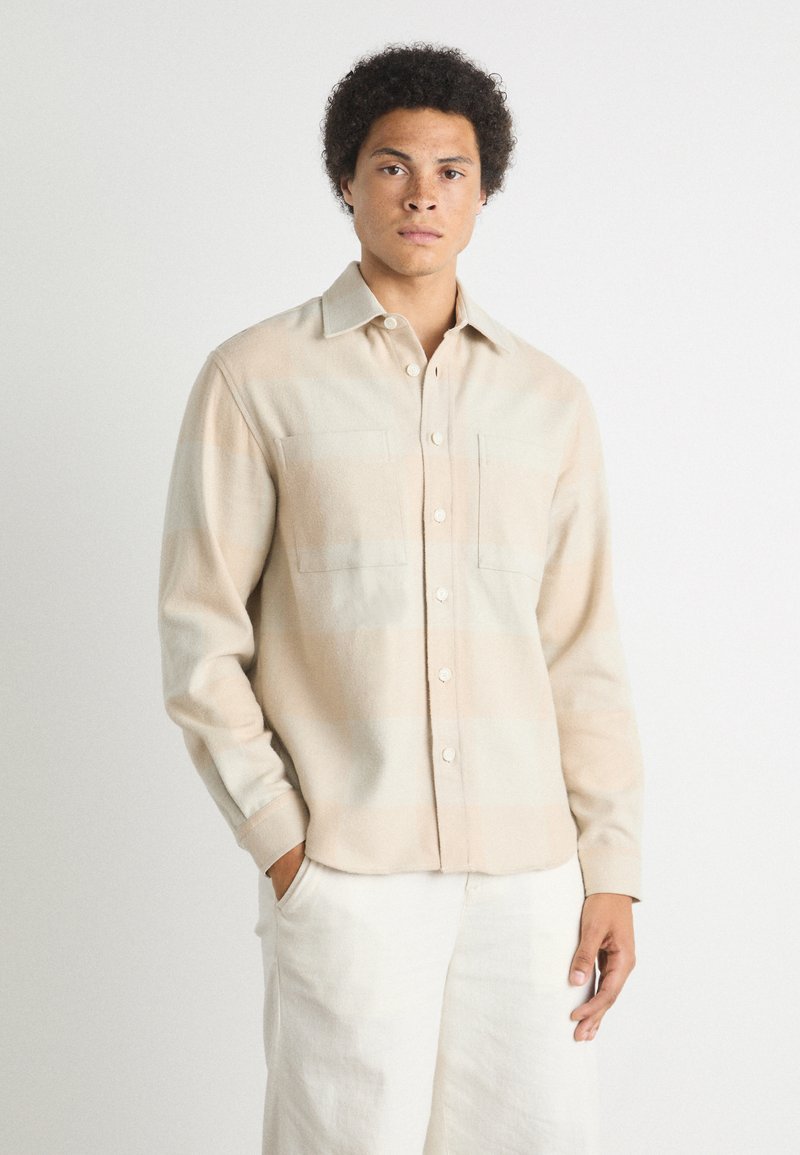 BOSS OWEN - Hemd - light beige/beige - Zalando.ch