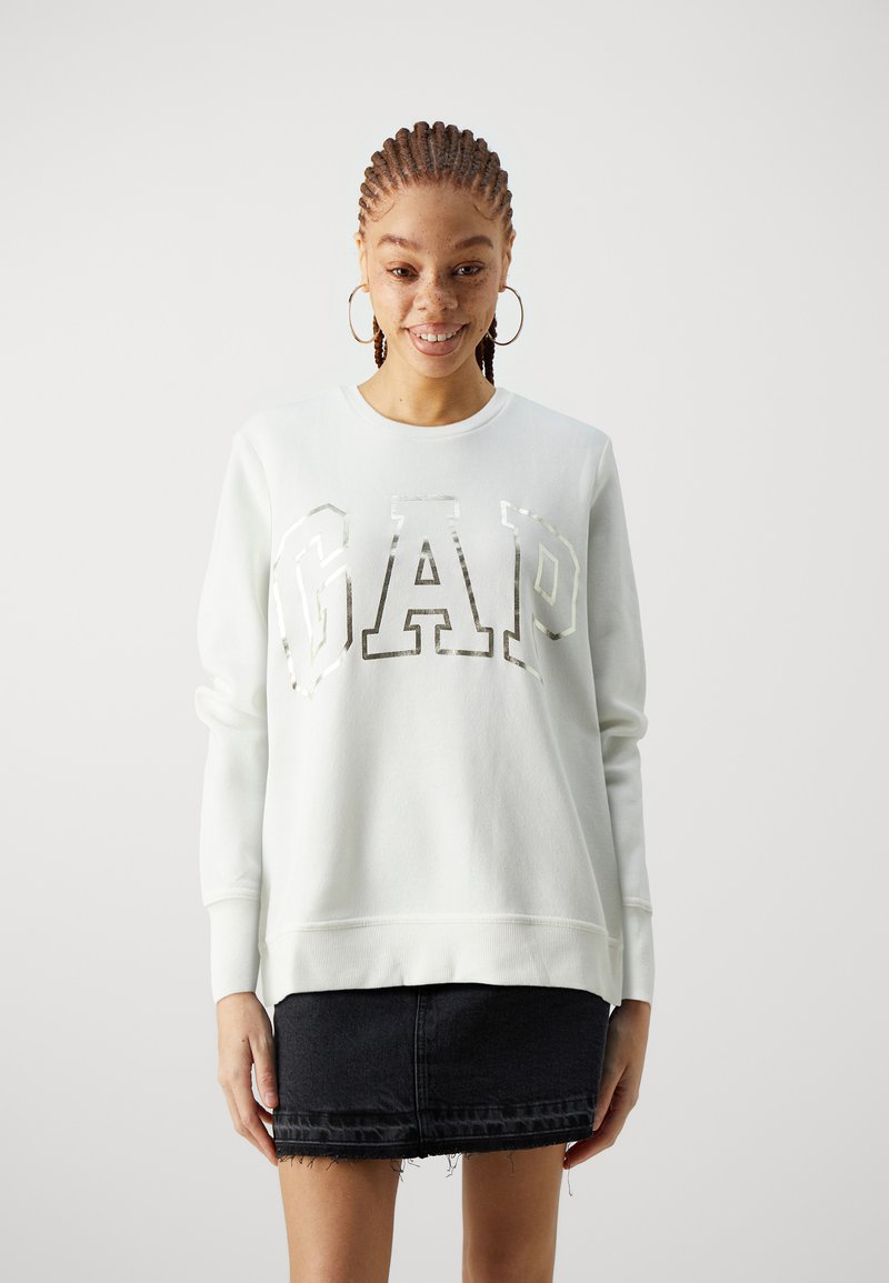 GAP UPDATED CREW - Mikina - off-white/špinavě bílá - Zalando.cz