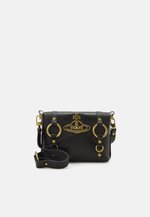 Vivienne Westwood KIM CROSSBODY UNISEX - Umhängetasche - black/schwarz - Zalando.de
