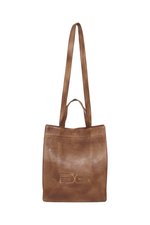 Gestuz TOTY - Tote bag - brown faded/cognac - Zalando.co.uk