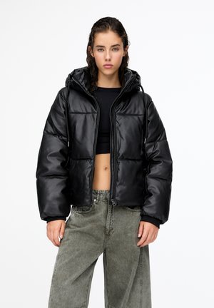 ONLY ONLMAGGIE SHORT PUFFER CC OTW - Winterjacke - black/schwarz - Zalando.at
