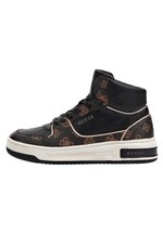 Guess TULLIA LOGO - High-top trainers - braun/brown - Zalando.de