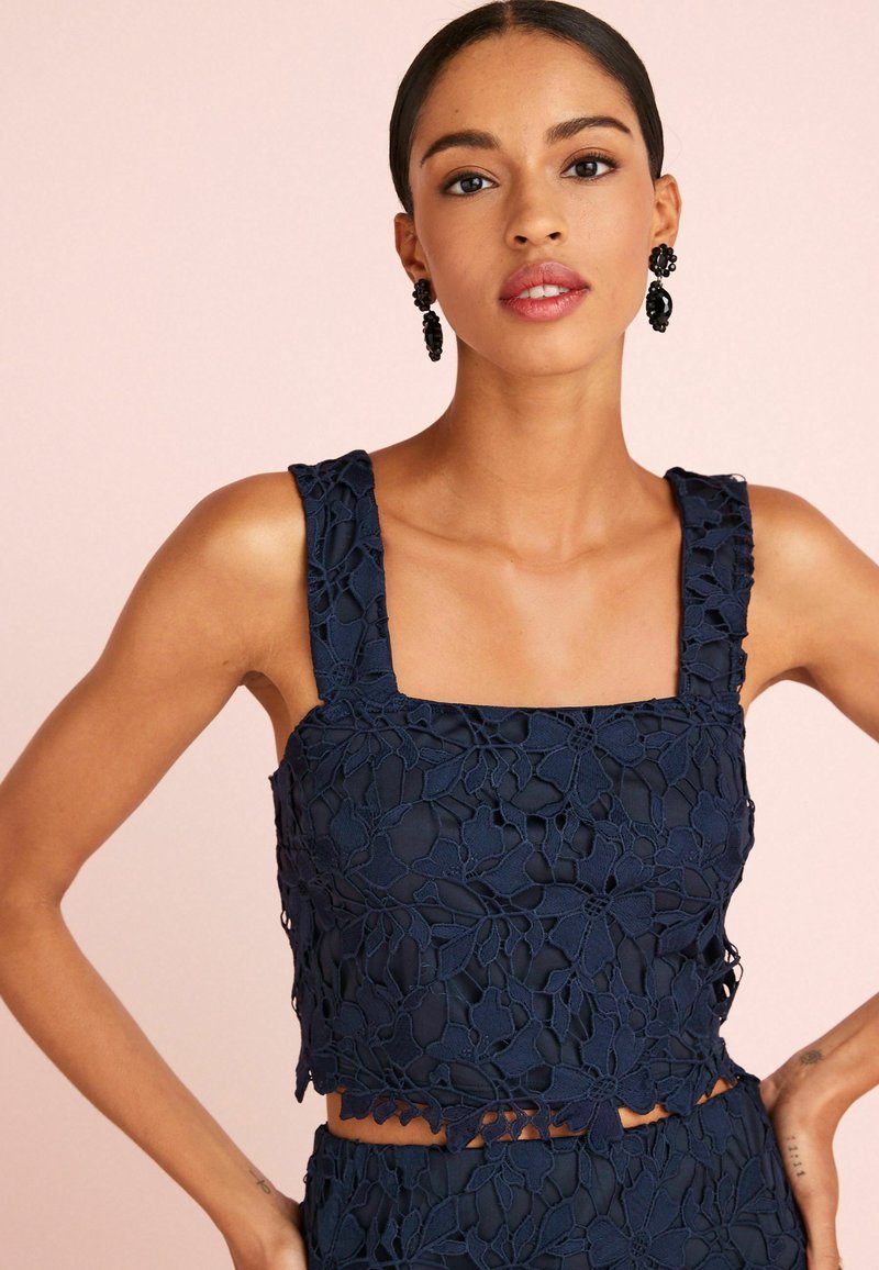 Next SLEEVELESS STANDARD - Blus - navy blue/blå - Zalando.se