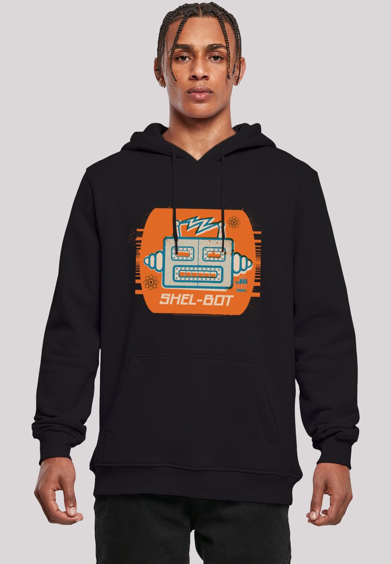 F4NT4STIC BIG BANG THEORY TV SERIE SHEL BOT ICON - Hoodie - black/zwart ...