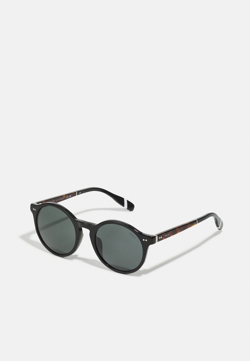 Polo Ralph Lauren Sunglasses Shiny Black Black Uk