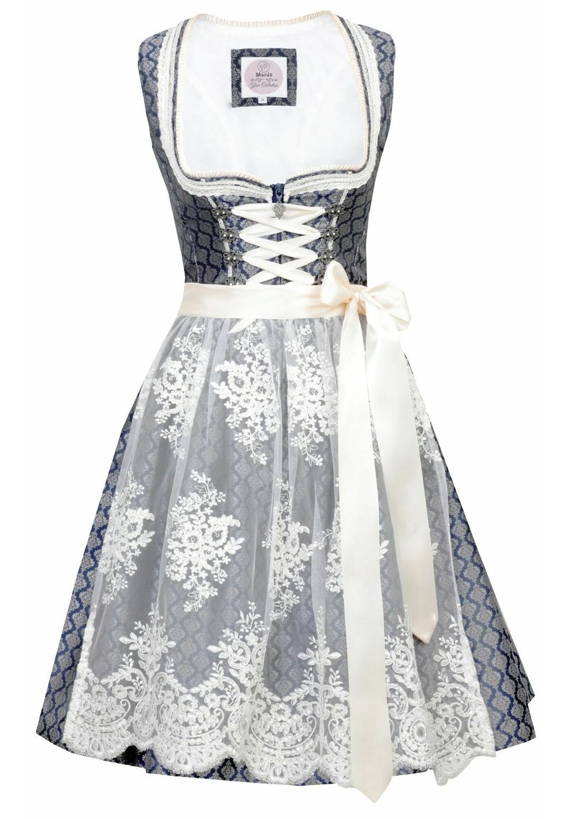 Marjo TRACHTEN GL 6 ISABELLA - Dirndl - blau creme/blau - Zalando.at