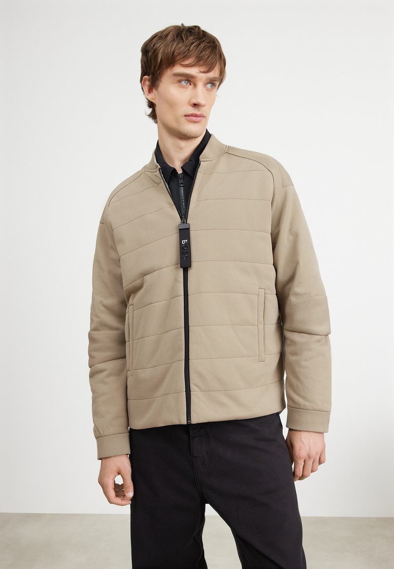 BOSS ZOTIS - Light jacket - light/pastel green/light green - Zalando.co.uk