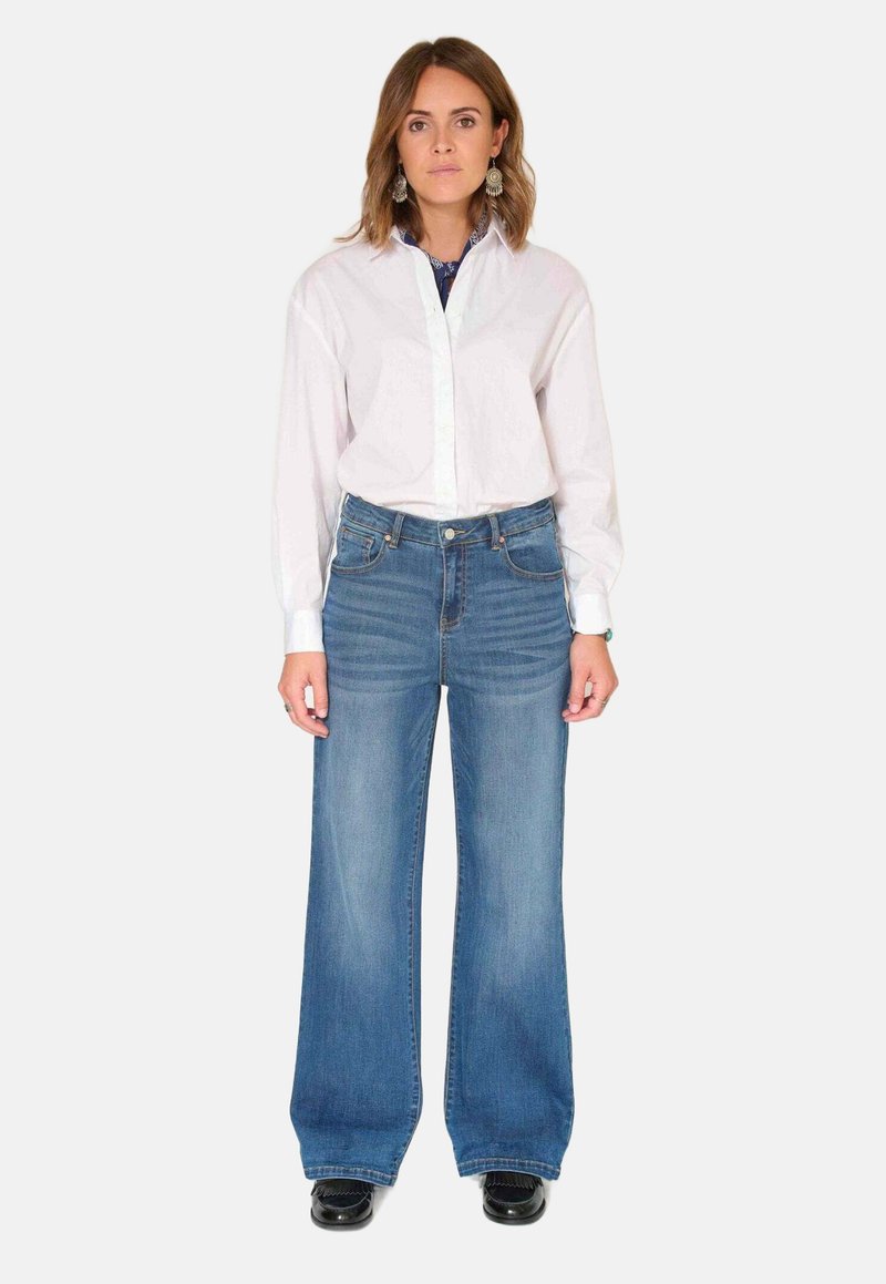 MKT Studio THE JAGGER WILSON - Jean flare - bleu - ZALANDO.FR