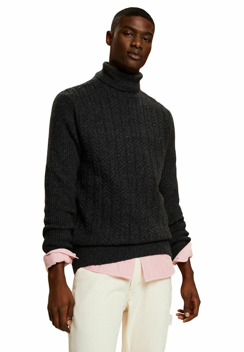 Esprit Neule - black/musta - Zalando.fi