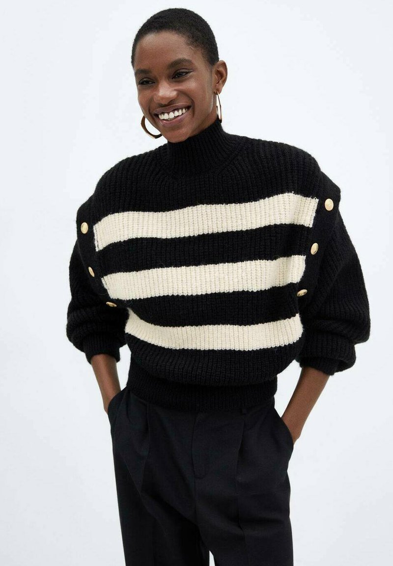 Mango DOUBLE - Jumper - black - Zalando.ie
