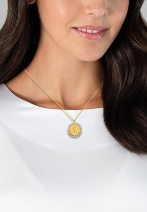 My Jewellery DOUBLE COIN - Collier - gold coloured/doré - ZALANDO.FR