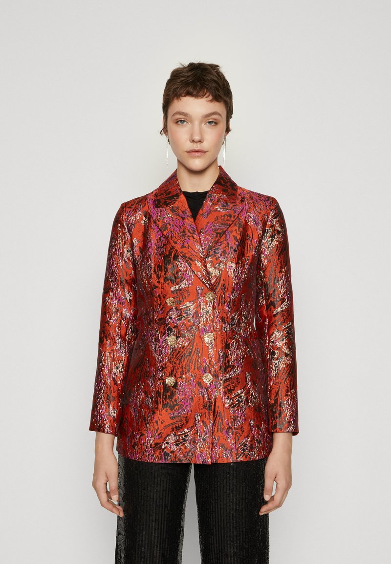 YAS YASJASTA SHOW - Blazer - pureed pumpkin/orange - Zalando.de