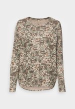 Soyaconcept SC-BIARA AOP 83 - Long sleeved top - thyme melange combi ...