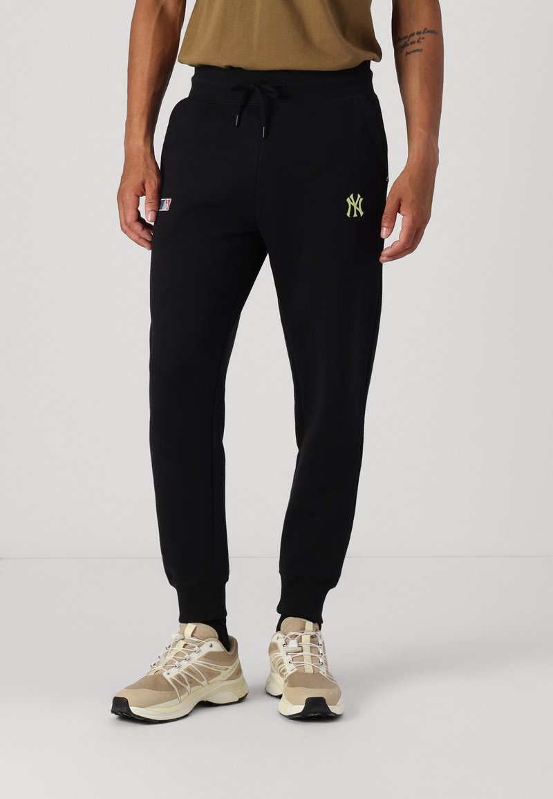'47 NEW YORK YANKEES PANTS - Tracksuit bottoms - jet black/black - Zalando
