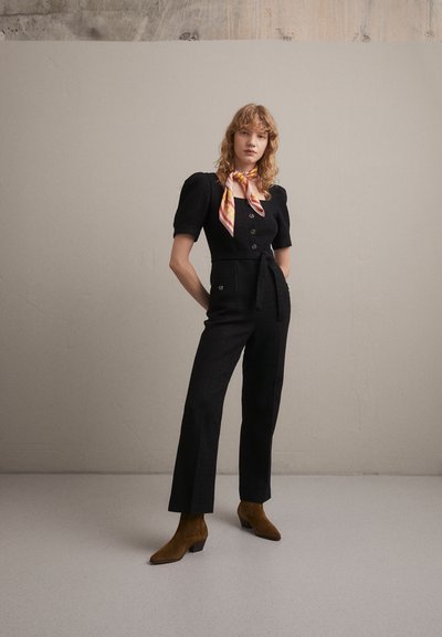 sandro COMBIPANT - Jumpsuit - noir/schwarz - Zalando.de