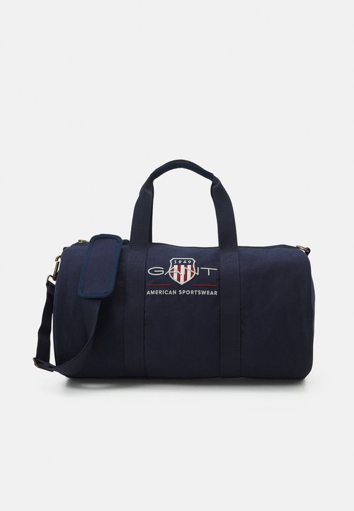 GANT TONAL SHIELD DUFFLE BAG UNISEX - Weekender - ebony black/schwarz ...