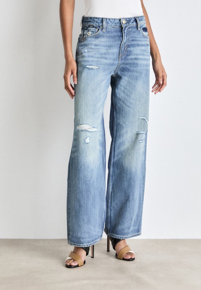 BOSS CROSSROAD SUPER - Wide leg - open blue/blauw - Zalando.nl