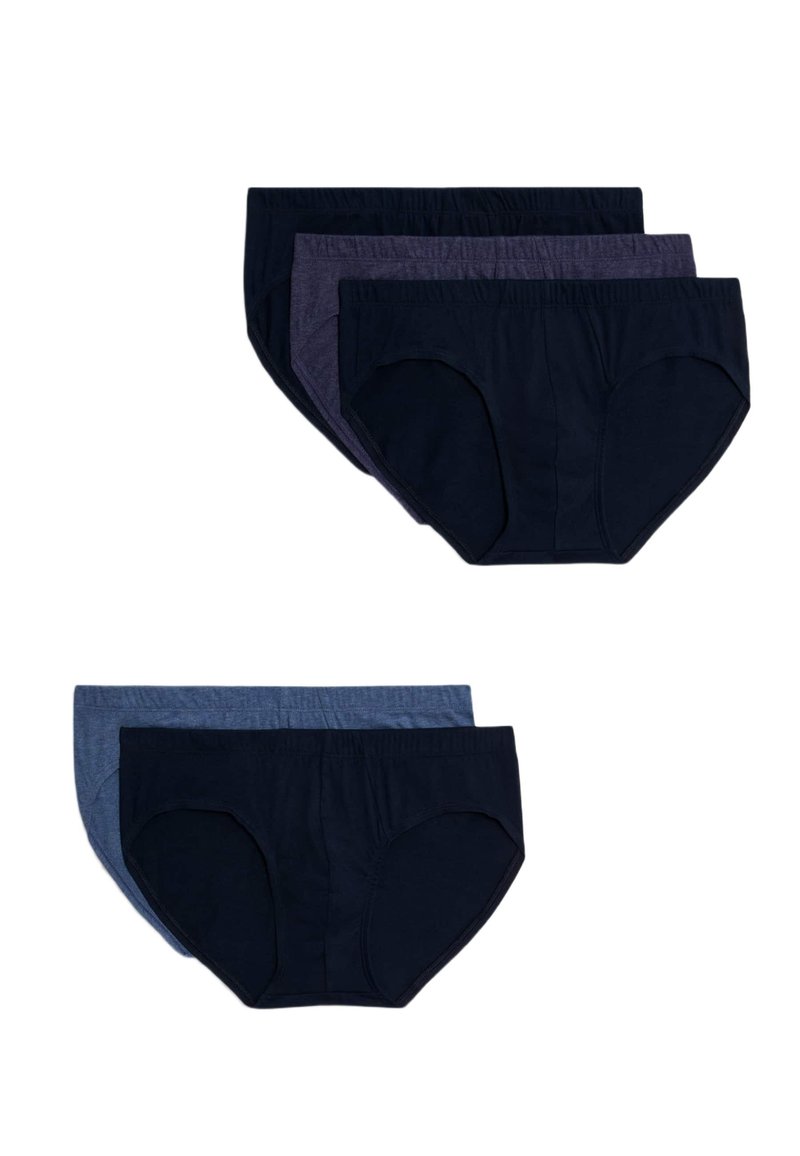 Marks & Spencer 5 PACK - Slip - denim mix/blu scuro - Zalando.it