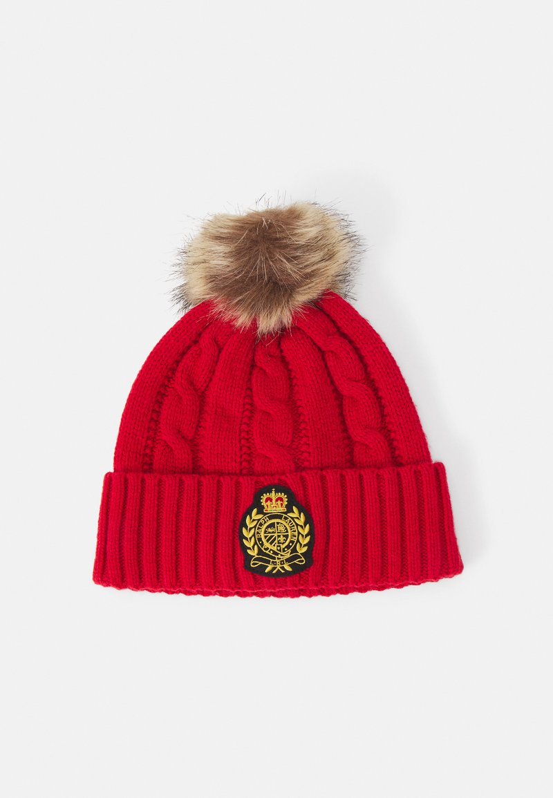 Lauren Ralph Lauren CABLE COLD WEATHER - Gorro - martin red/rojo ...