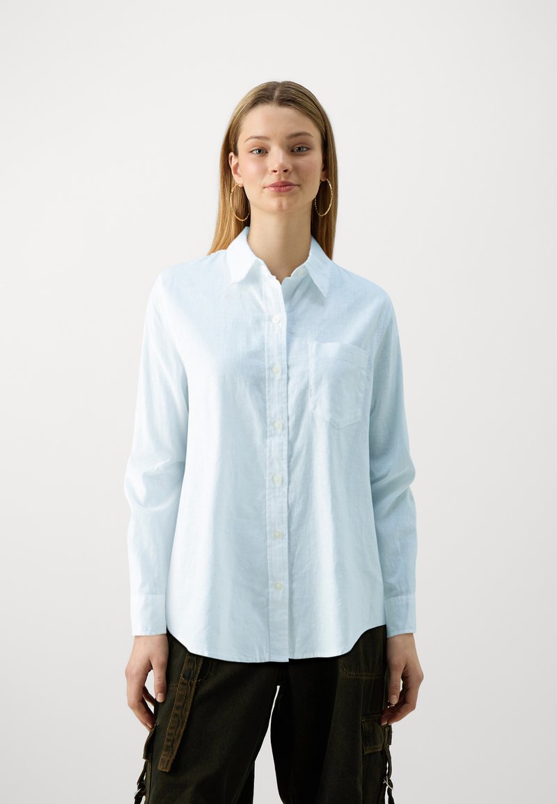 GAP EASY - Button-down blouse - optic white/white - Zalando