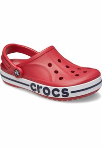 Crocs BAYABAND CLOG - Sabots - pepper navy/rouge chiné - ZALANDO.FR