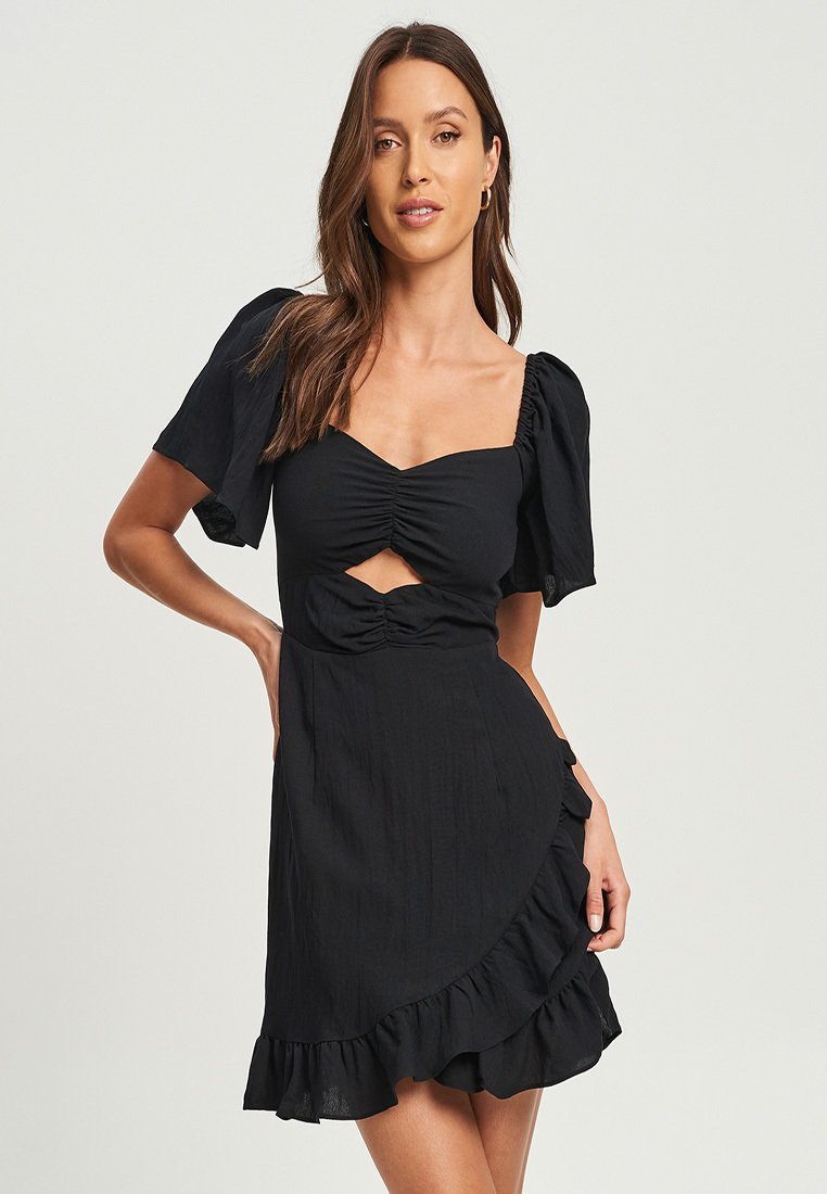 SÁVEL MIRROR - Robe de jour - black/noir - ZALANDO.BE