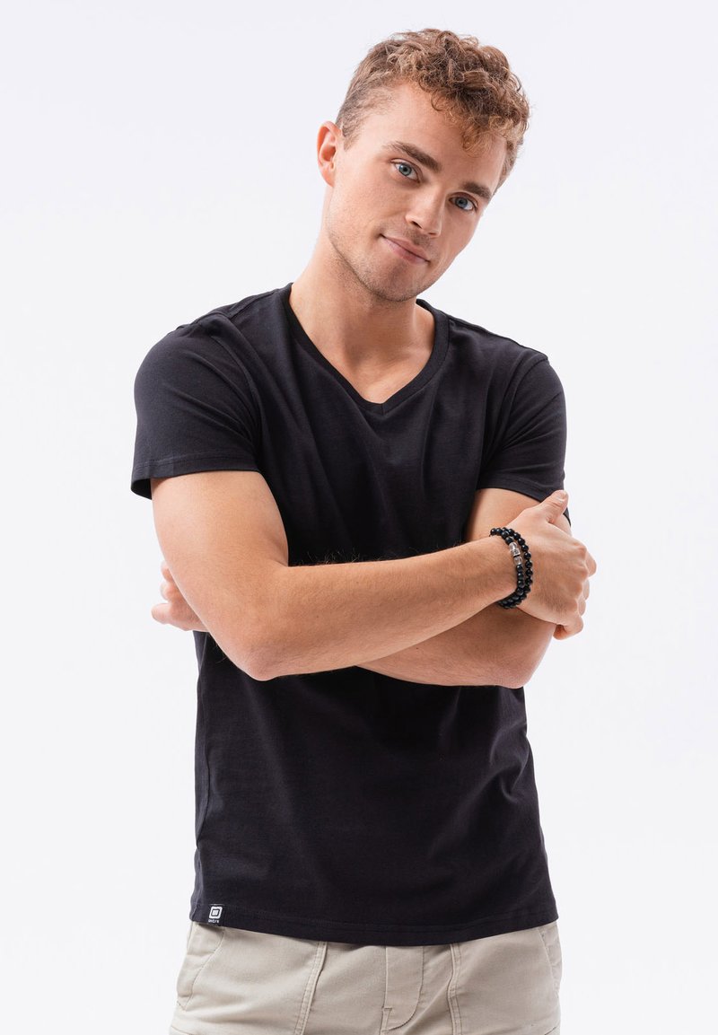 Ombre SET OF THREE Z29 - T-Shirt basic - black/schwarz - Zalando.ch