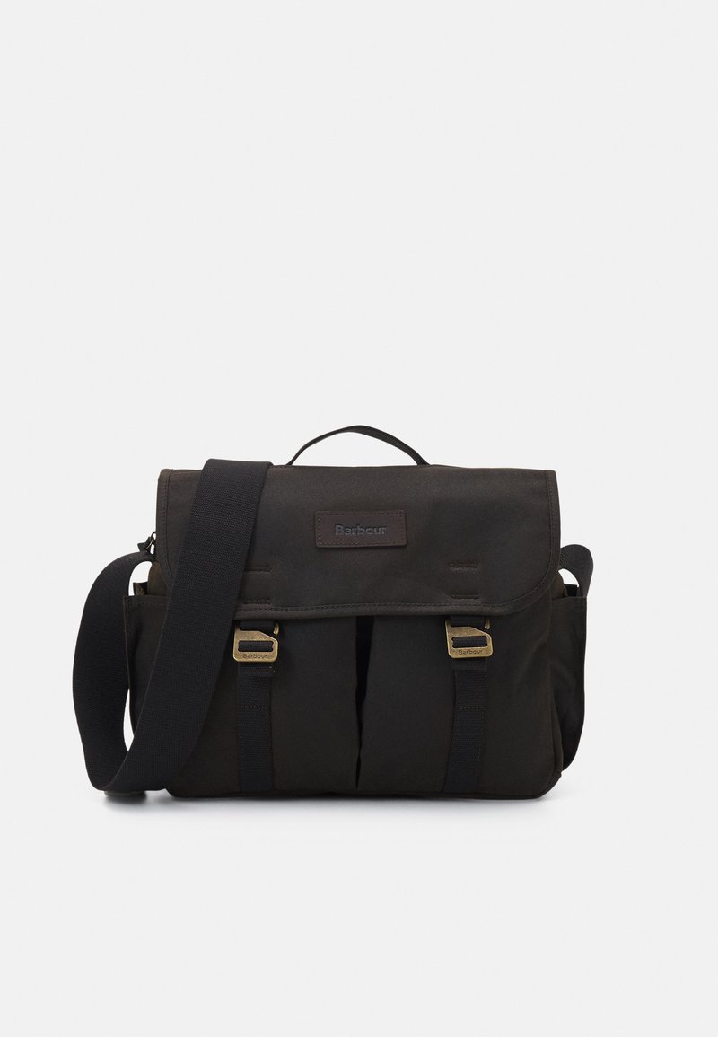 Barbour ESSENTIAL WAX SATCHEL - Servietă - olive/oliv - Zalando.ro