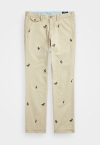 Polo Ralph Lauren STRETCH SLIM FIT EMBROIDERED CHINO - Chinos - classic ...