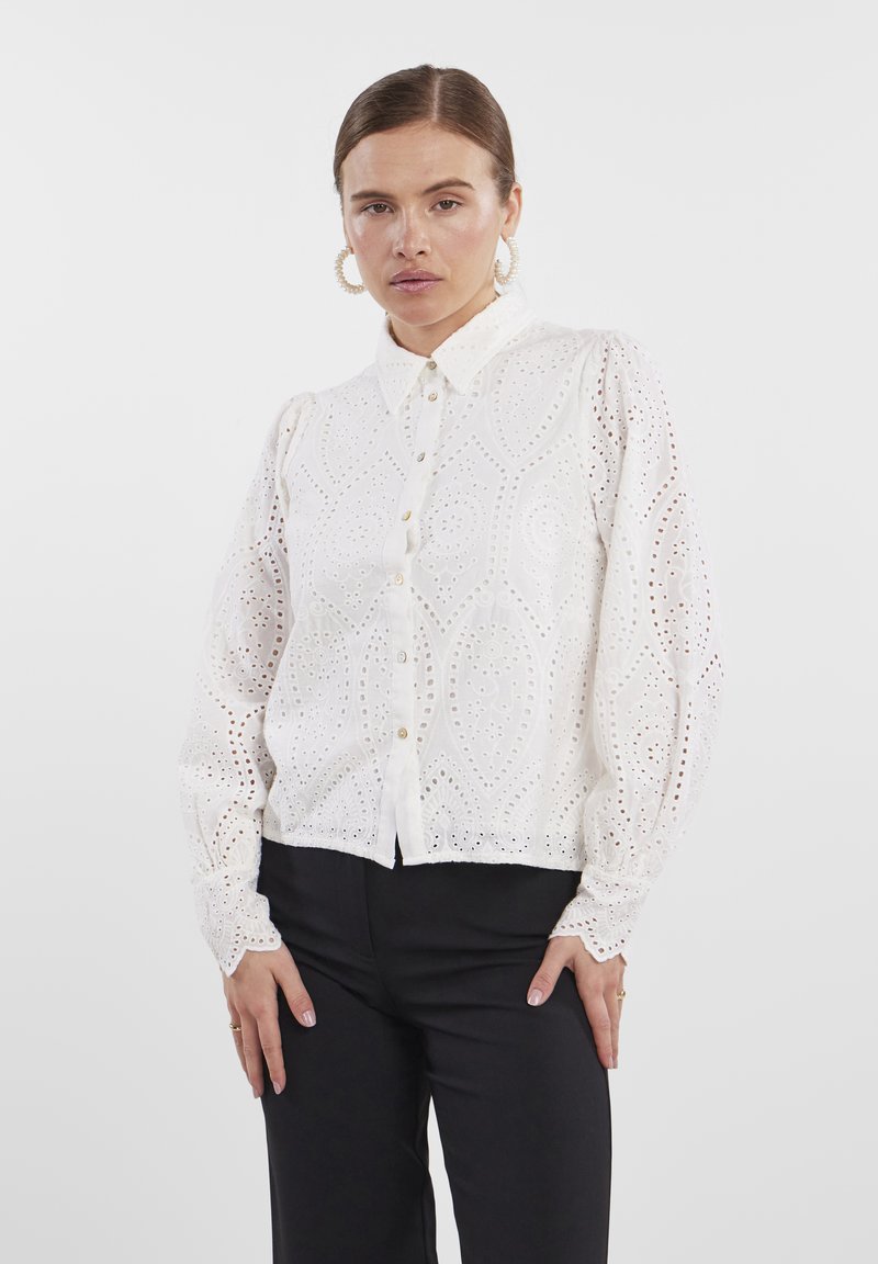 YAS YASHOLI - Bluse - star white/weiß - Zalando.de
